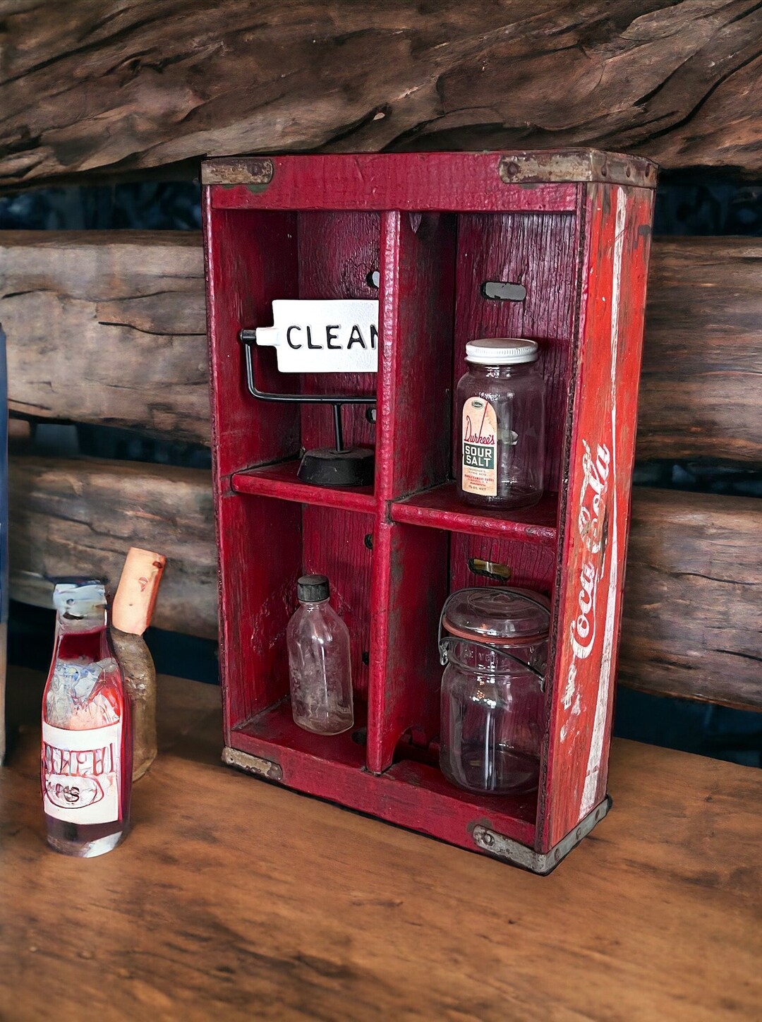 Vintage Coke Decor Vintage Coca Cola Crate Collectible Coke Crate ...