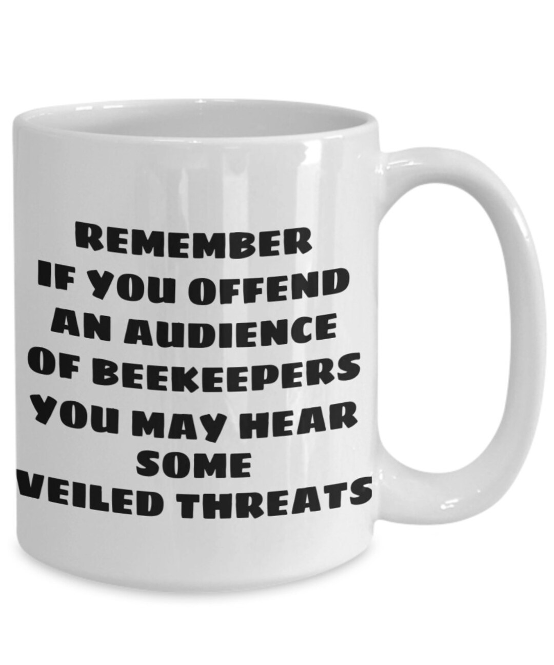 Gif for Beekeeper. Funny Christmas Beekeepers Mug. Remember If You ...