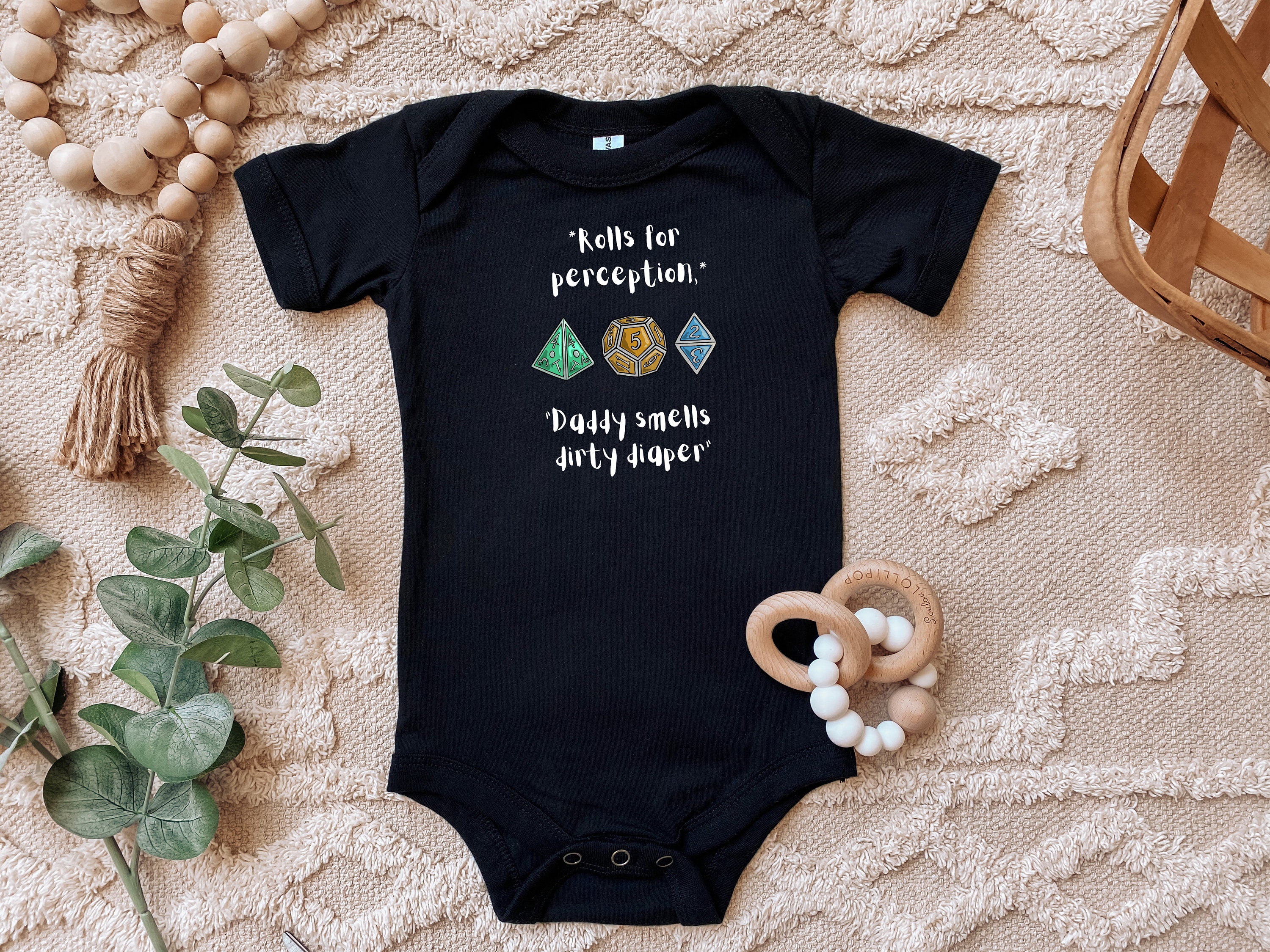 DND Baby Onesie, Dungeons and Dragons Baby Shower Gift, Role Playing ...