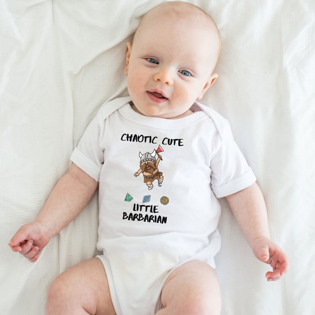 DND Baby Onesie, Dungeons and Dragons Baby Shower Gift, Role Playing ...