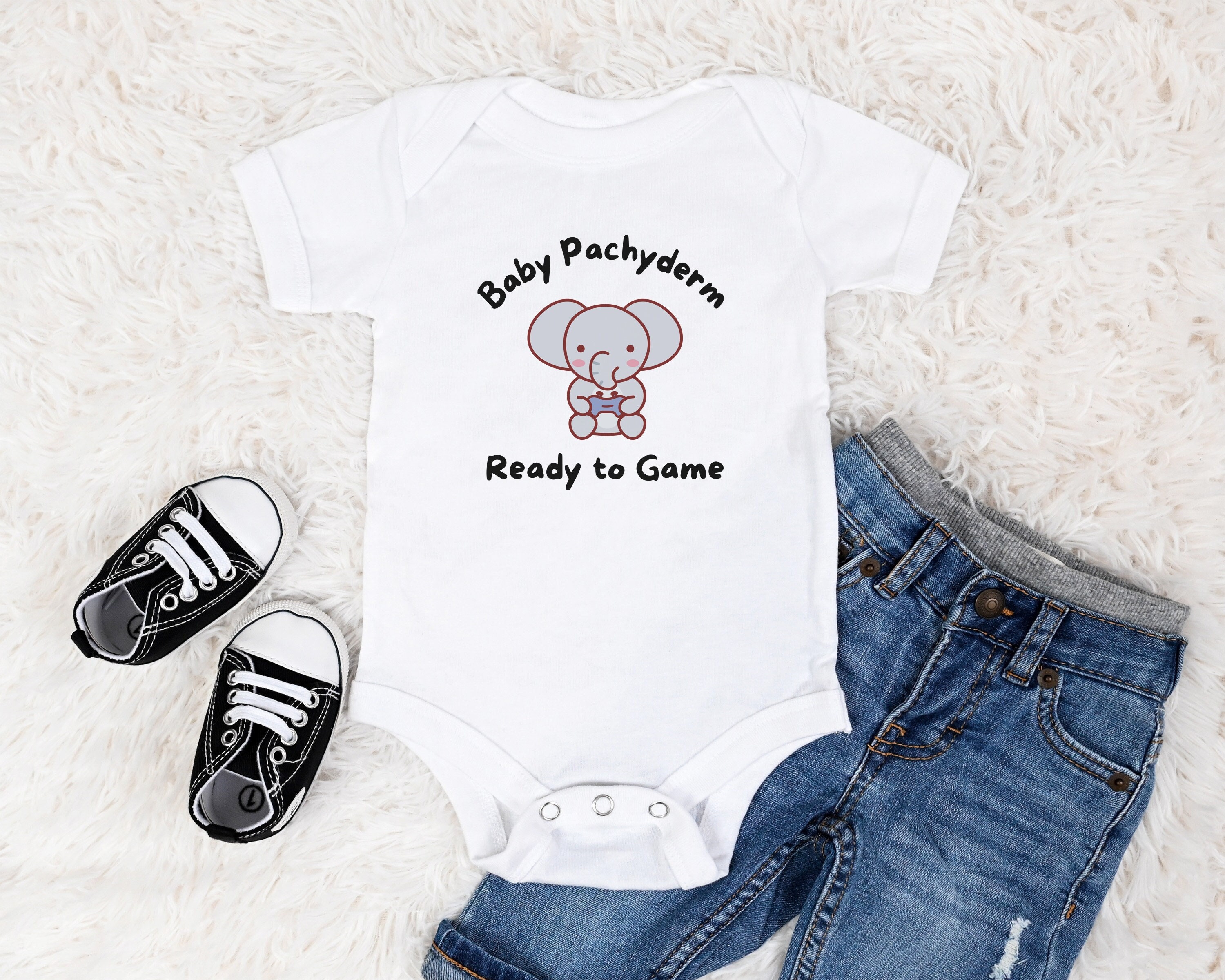Gamer Present, Baby Chick Gamer, Gaming Onesie, Baby Jumper, Baby ...