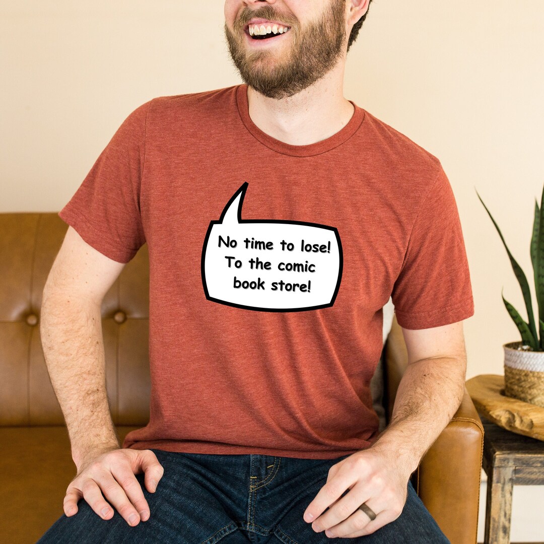 Comic Shirt, Tshirt Comic Lovers, Comic Book Gift, Superhero, Hero Gift ...