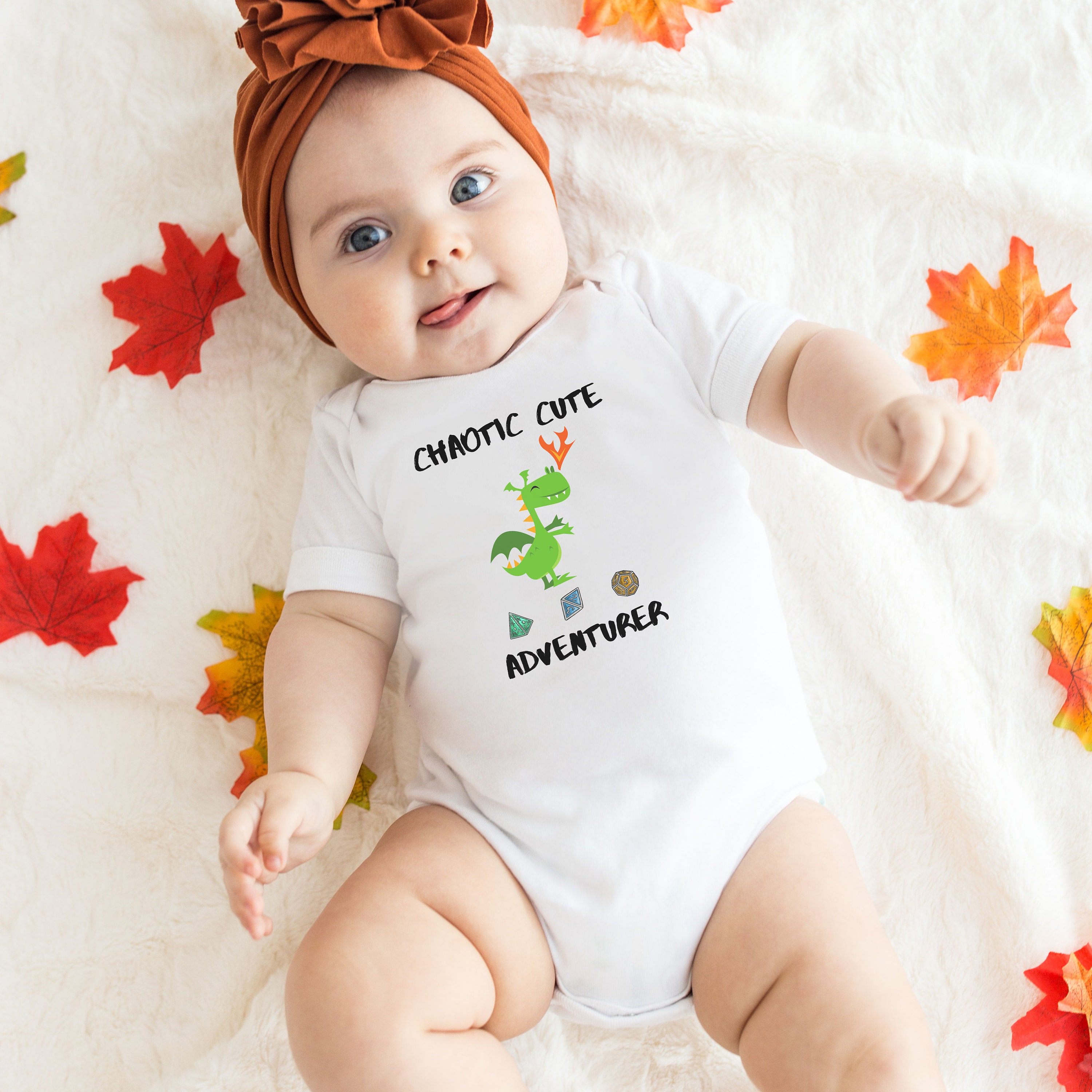 DND Baby Onesie, Dungeons and Dragons Baby Shower Gift, Role Playing ...