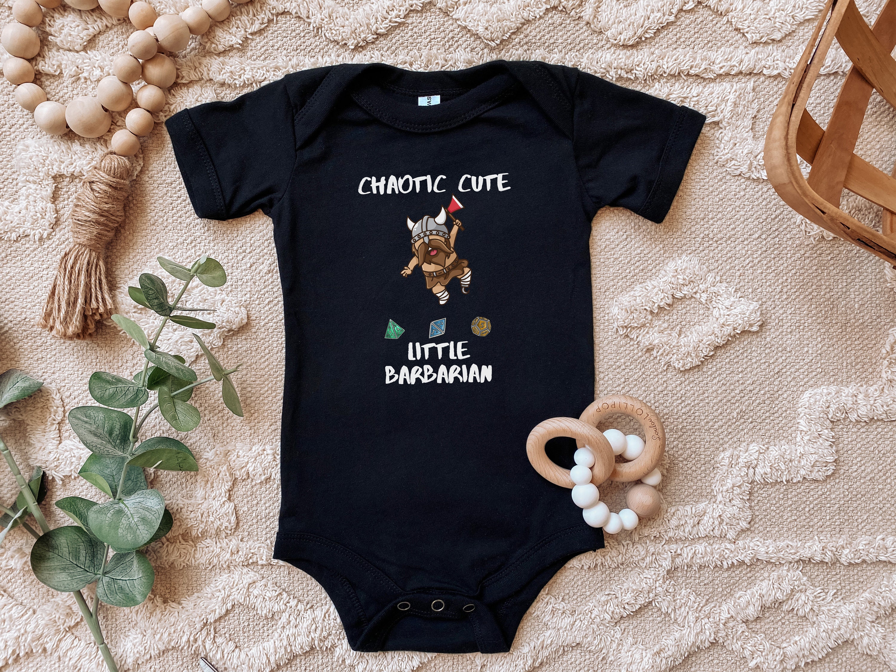 DND Baby Onesie, Dungeons and Dragons Baby Shower Gift, Role Playing ...