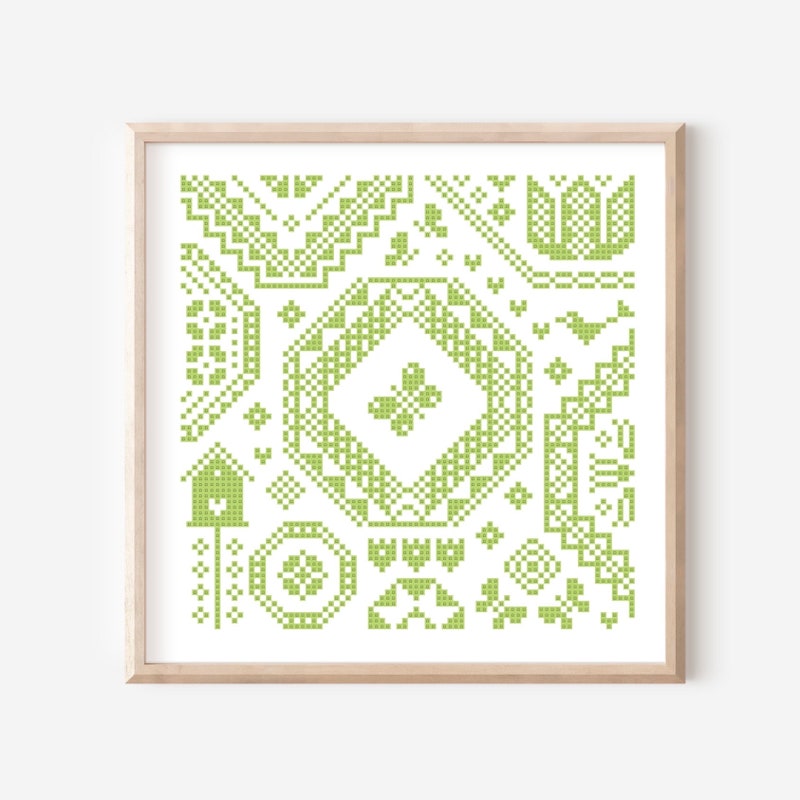 Quaker Samplers - Etsy