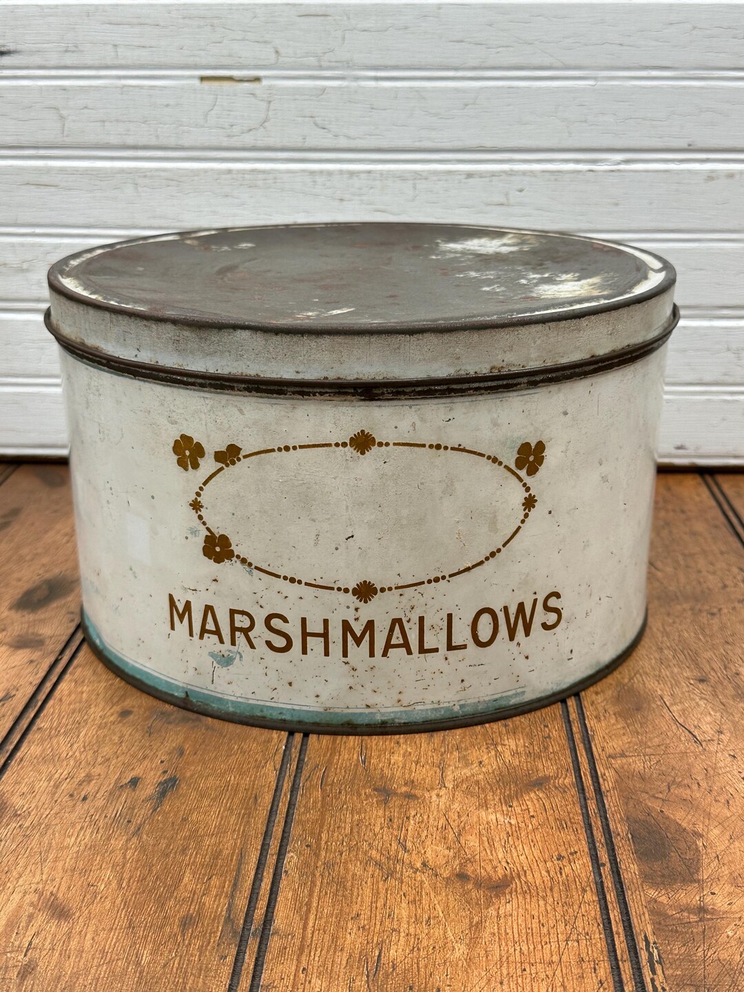 Vintage Angelus Marshmallow Tin. - Etsy
