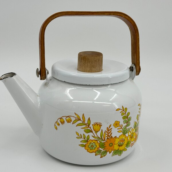 Enamel Tea Pot - Etsy