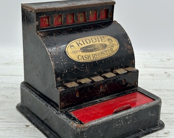 Vintage 1980s Register Machine Toy, Tomy vintage Ringing Mini Cash ...