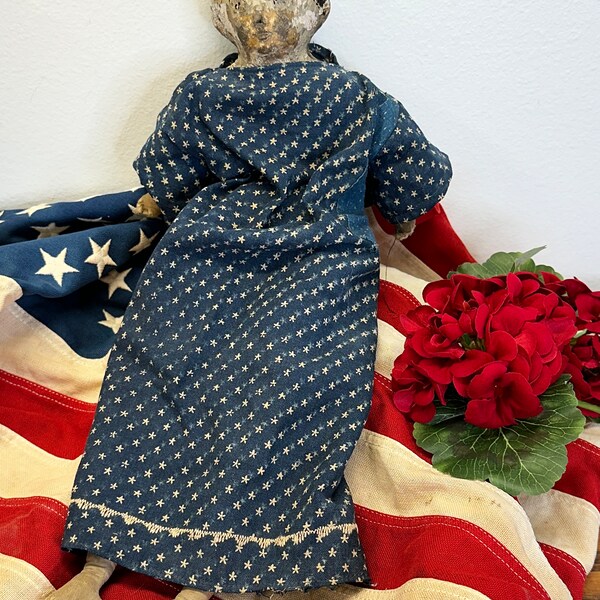 Primitive Cloth Doll - Etsy
