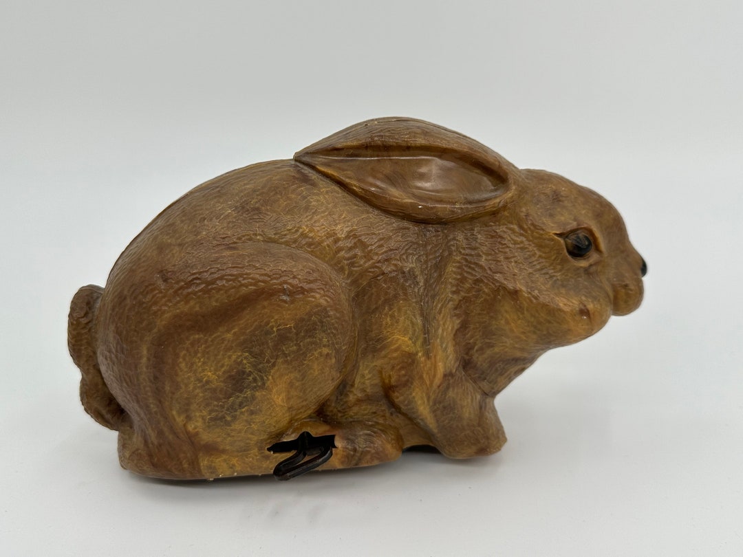 Vintage Wind up Rabbit Toy - Etsy