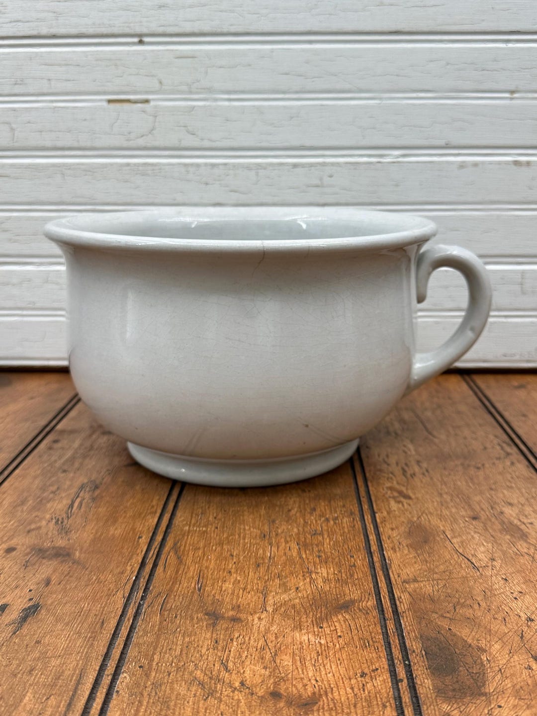 Ironstone Chamber Pot. Knowles Taylor and Knowles - Etsy
