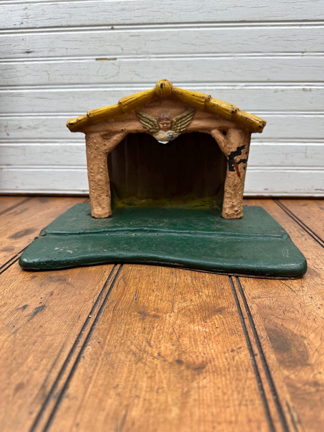 Vintage Christmas Nativity Stable. - Etsy