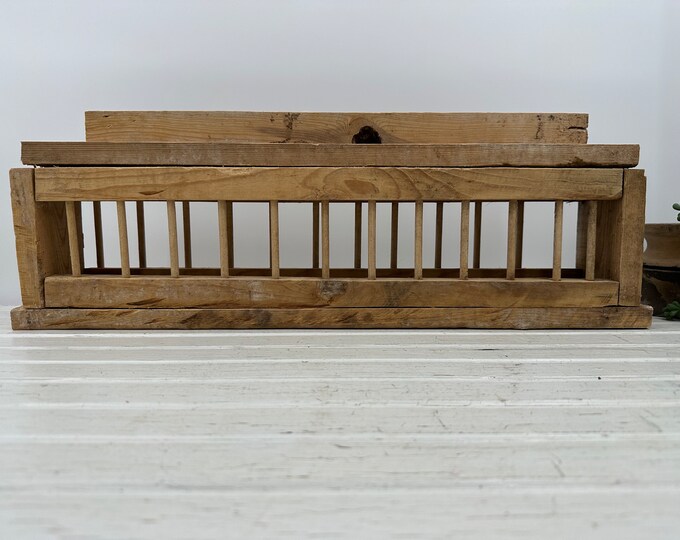 Primitive Wooden Chicken Feeder - Etsy