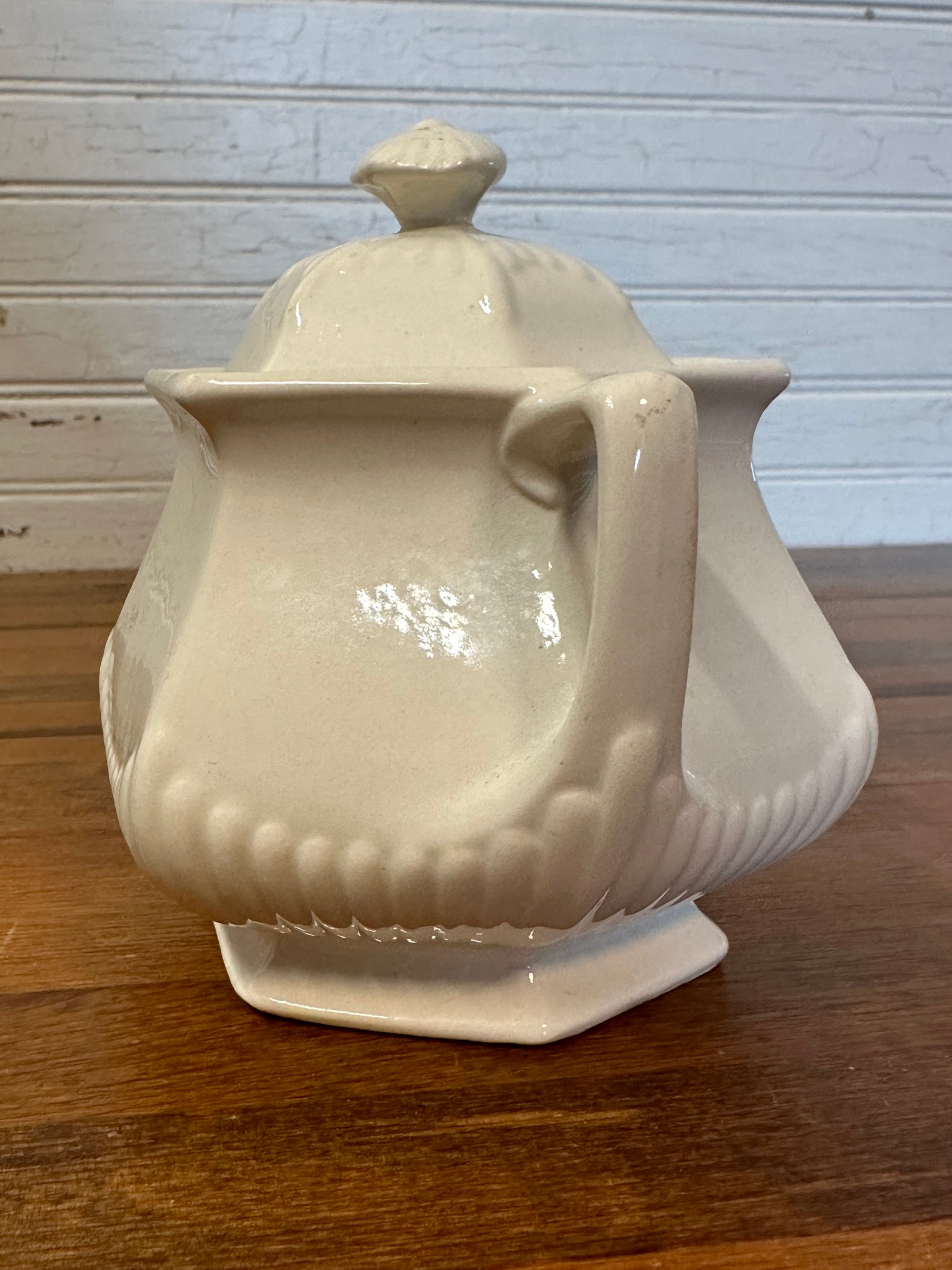 English Ironstone Suger Pot - Etsy