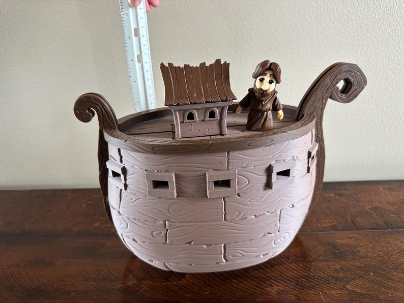 Noah’s Ark (3D Printed) - Etsy