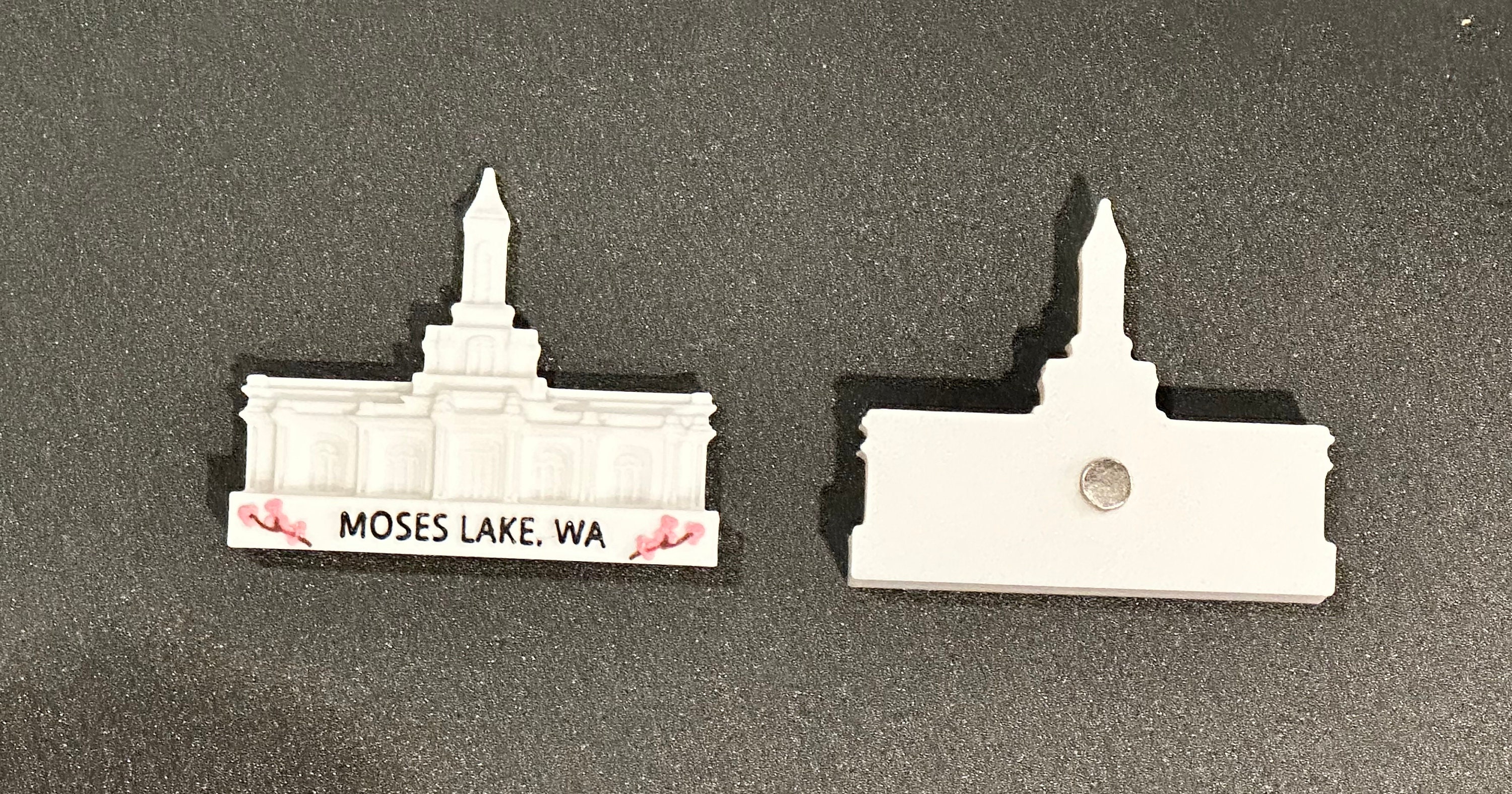 Moses Lake, WA Temple Magnet (3D Printed) - Etsy