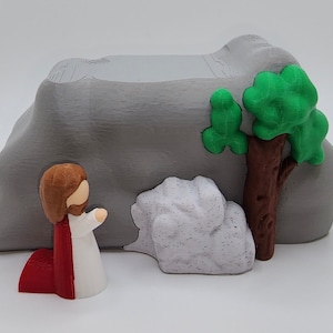 Easter Resurrection Set-double Sided (3D Printed) - Etsy