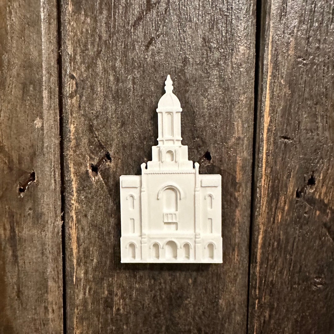 Smithfield, UT Temple Magnet (3D Printed) - Etsy