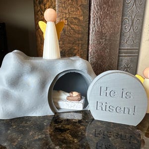 Easter Resurrection Set-double Sided (3D Printed) - Etsy