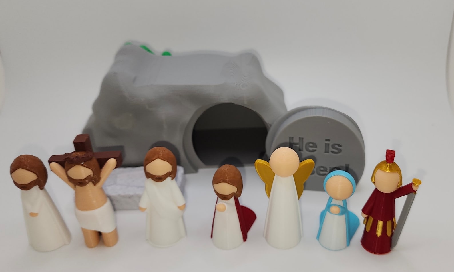 Easter Resurrection Set-double Sided 3D Printed - Etsy