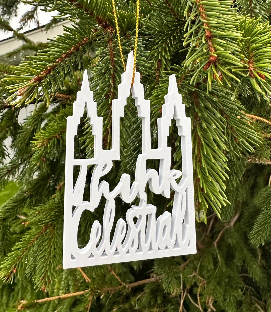 Think Celestial Ornament (3D Printed) - Etsy