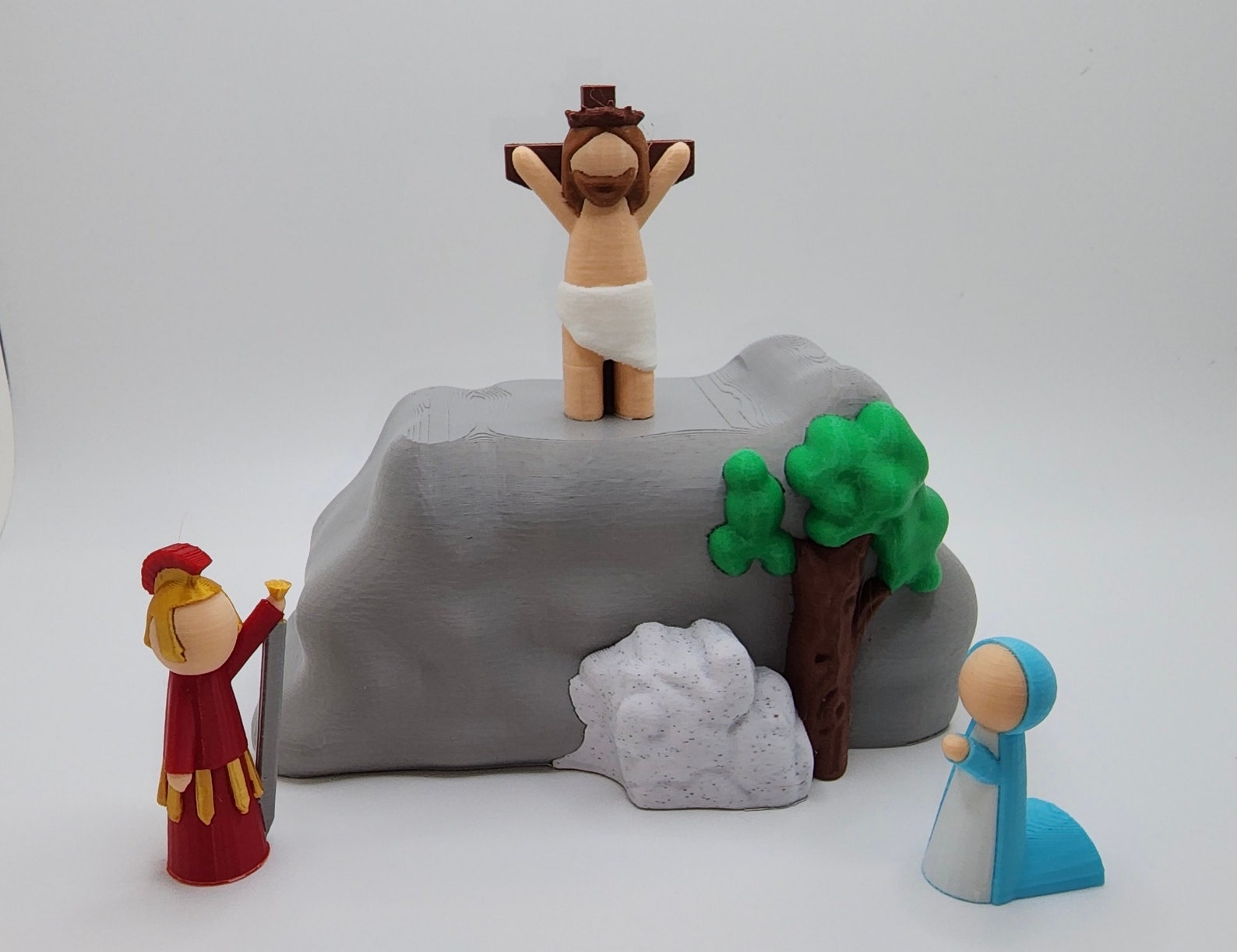 Easter Resurrection Set-double Sided 3D Printed - Etsy