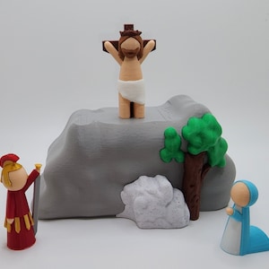 Easter Resurrection Set-double Sided (3D Printed) - Etsy