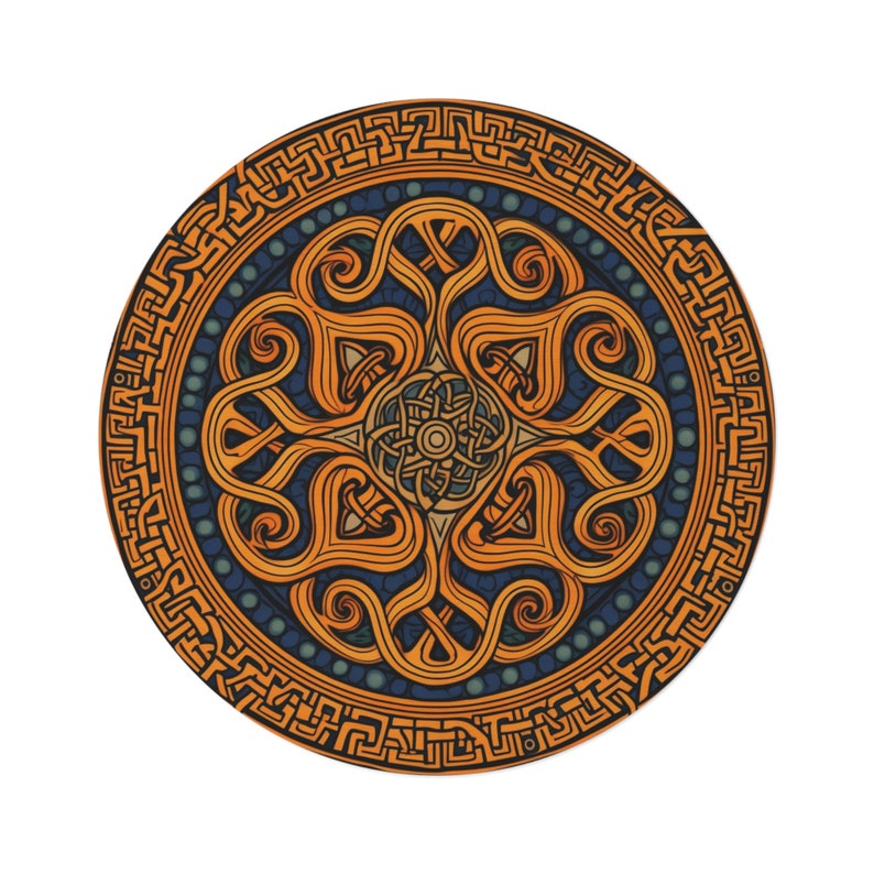 Celtic Knot Rug Intricate Design Perfect for Home Décor & - Etsy