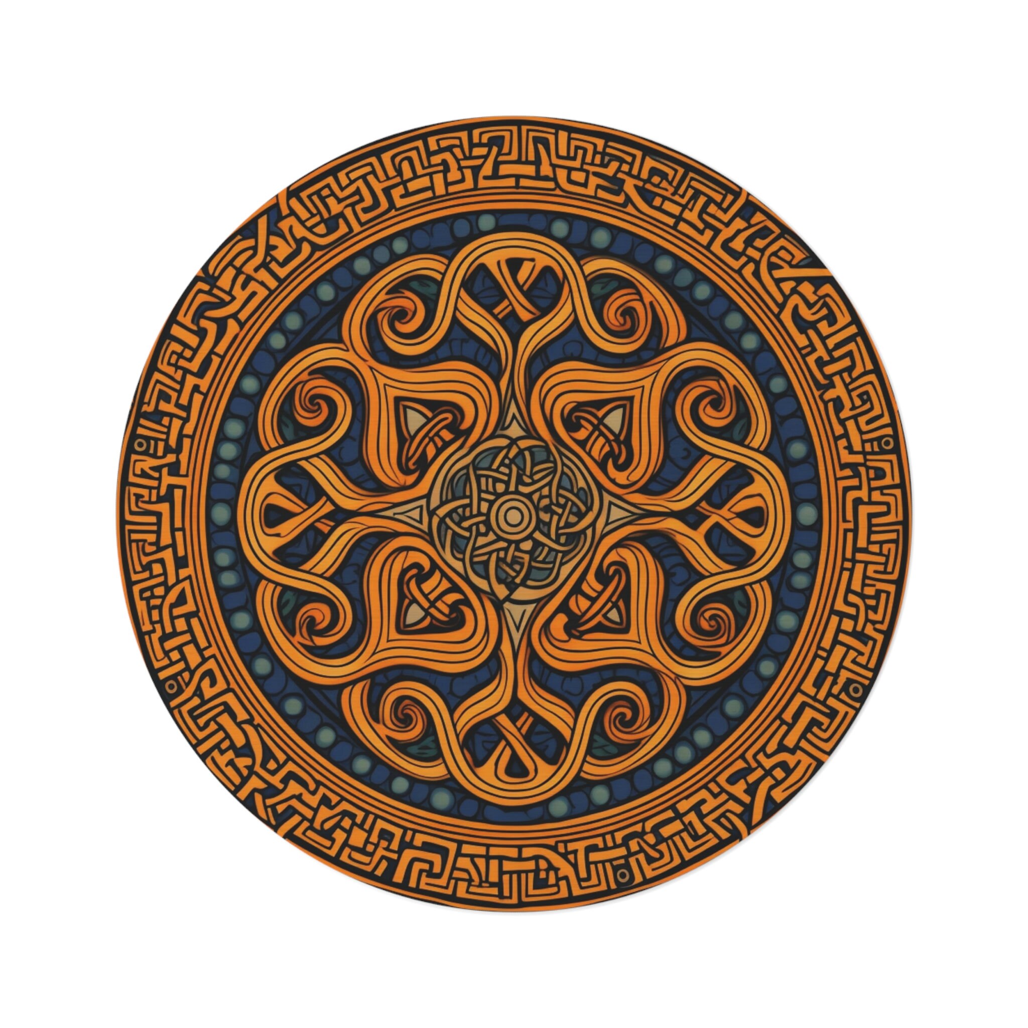Celtic Knot Rug | Intricate Design | Perfect for Home Décor & Celtic ...