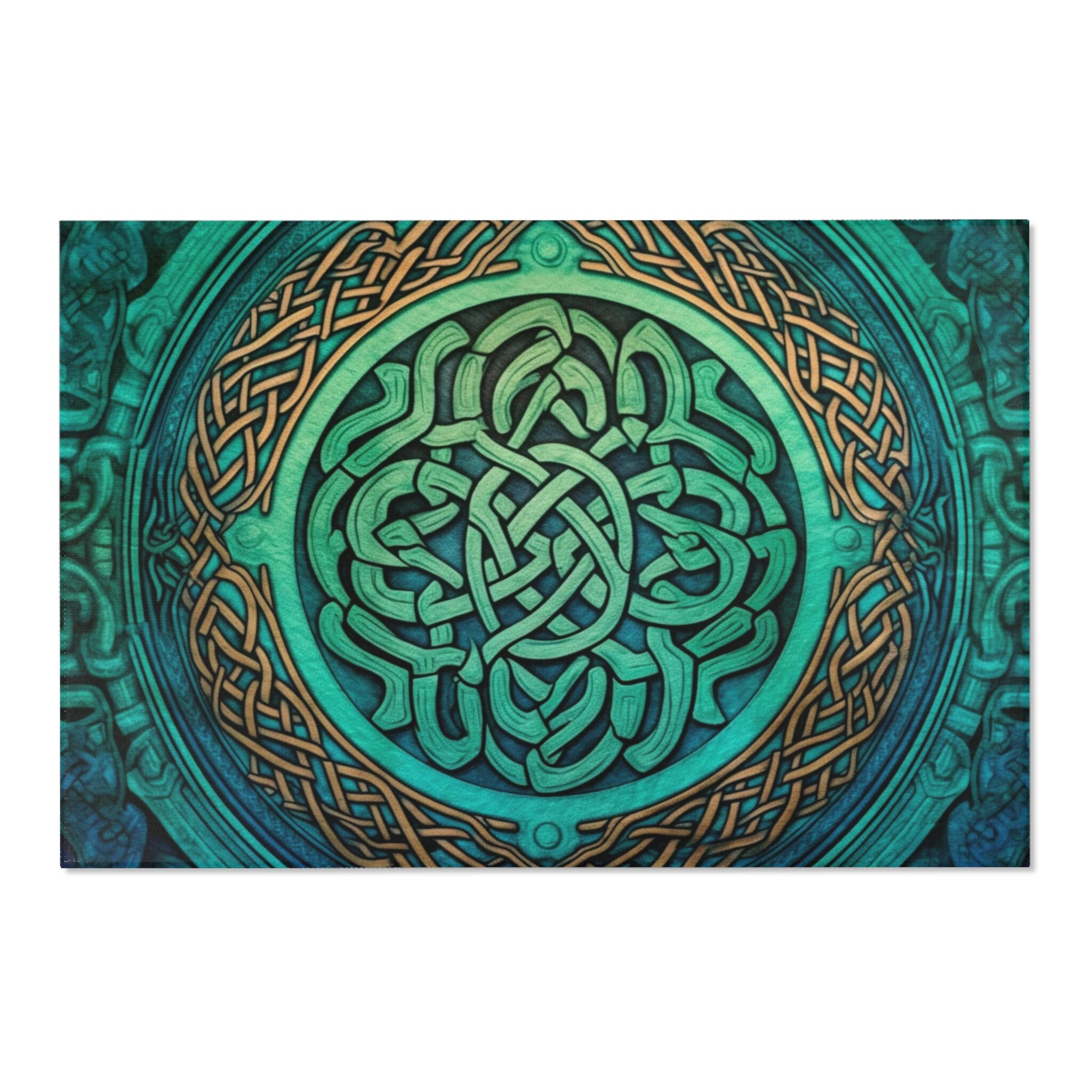 Celtic Knot Area Rug | Intricate Design | Ideal for Celtic Art ...