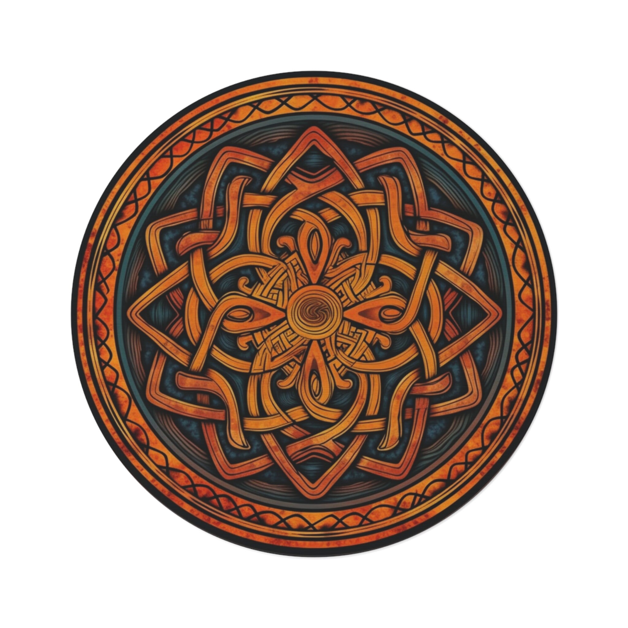 Celtic Knot Rug Intricate Design Perfect for Home Décor & Celtic Art ...