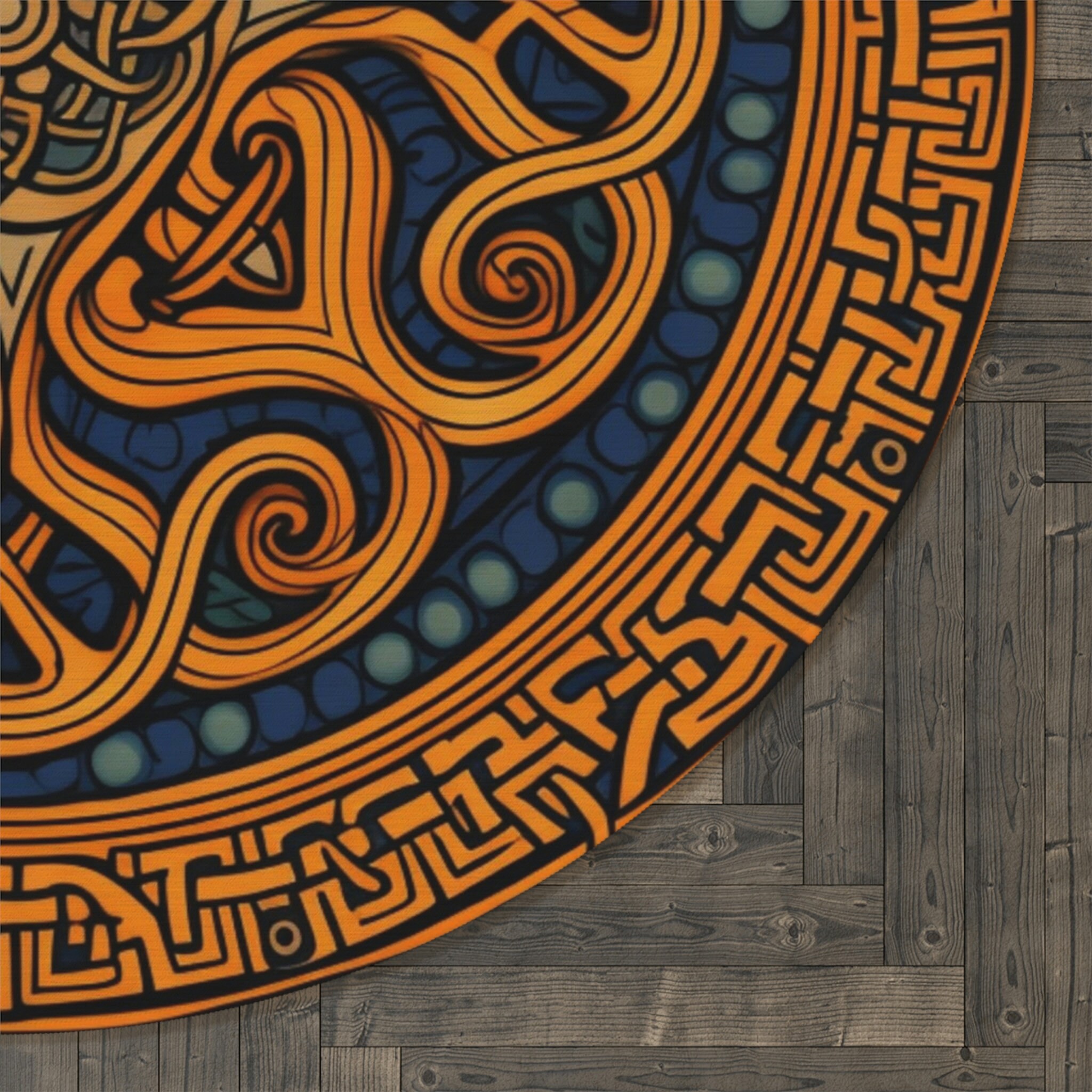 Celtic Knot Rug | Intricate Design | Perfect for Home Décor & Celtic ...