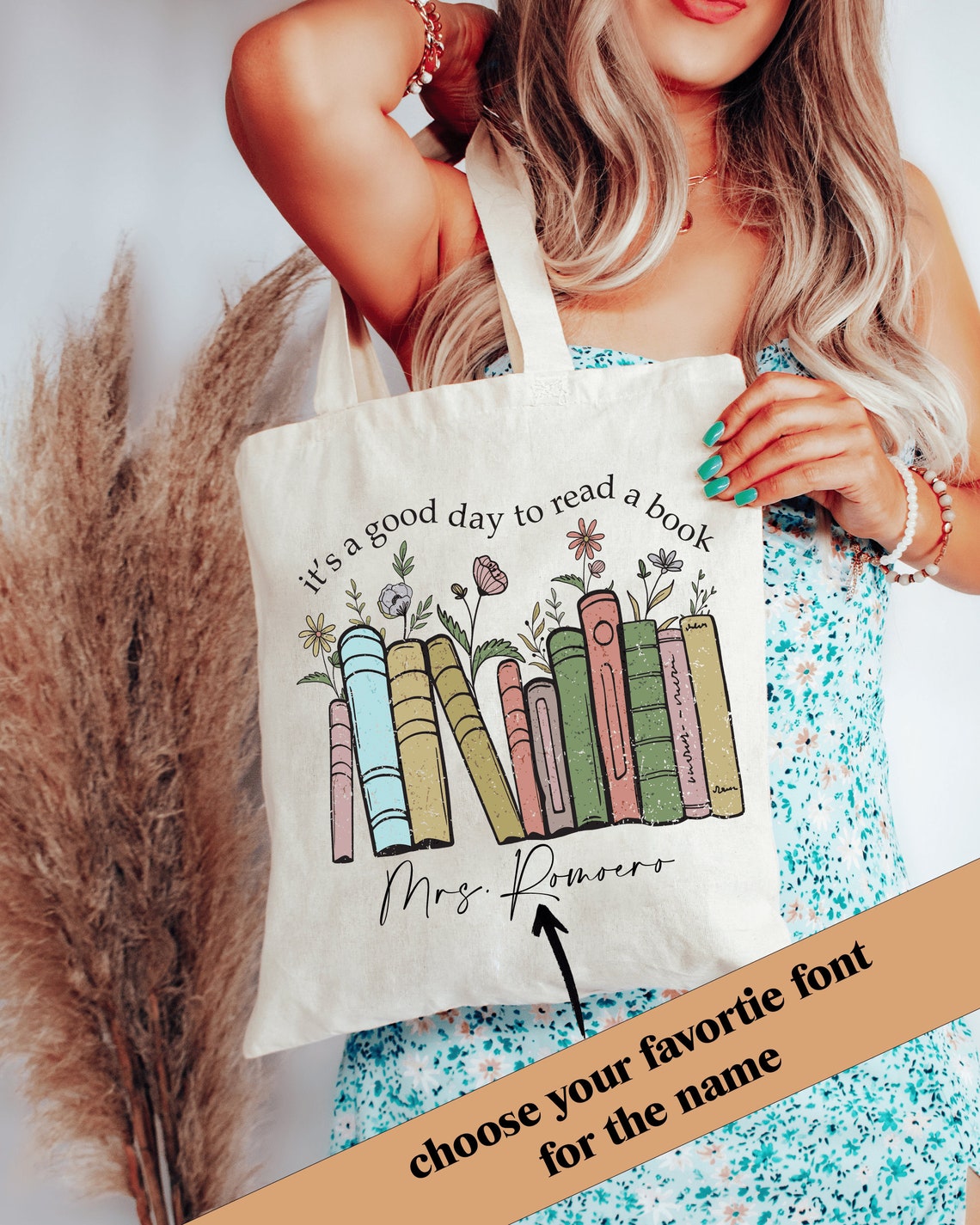 It's Good Day to Read Tote Bag, Book Lovers Tote, Gift for Book Lover ...