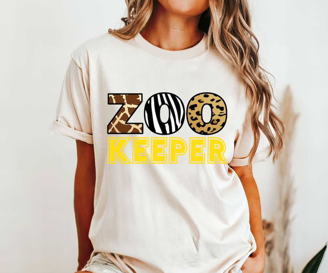 Zoo Keeper Shirt, Zoo Keeper Gift, Zoo Shirt, Safari Shirt, Zoologist ...