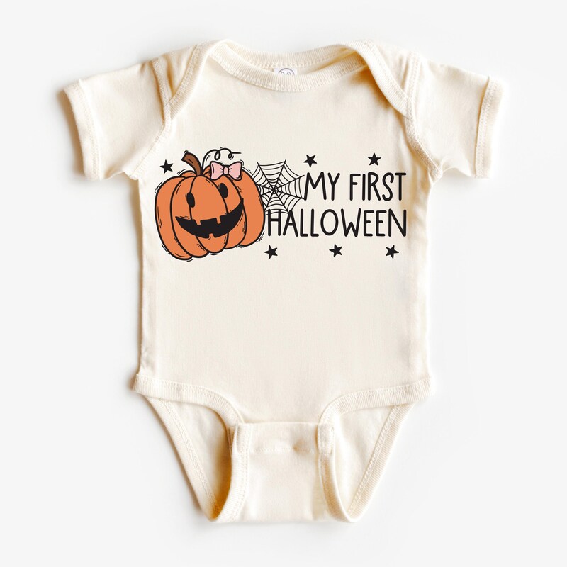 My First Halloween Svg - Etsy