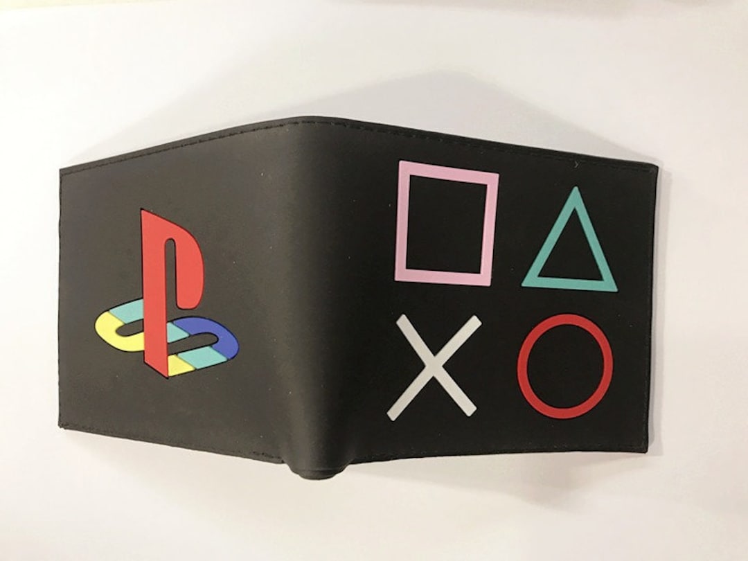 Playstation Controller Wallet PS4 Inspired Short Wallet With Game ...