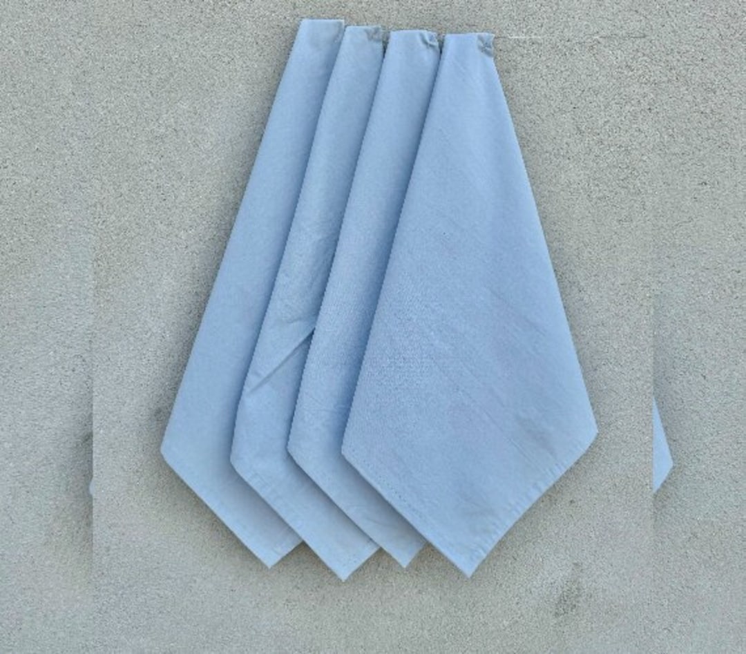 Bulk Napkins Set. Napkins for Wedding Sky Blue Napkins Custom Party ...