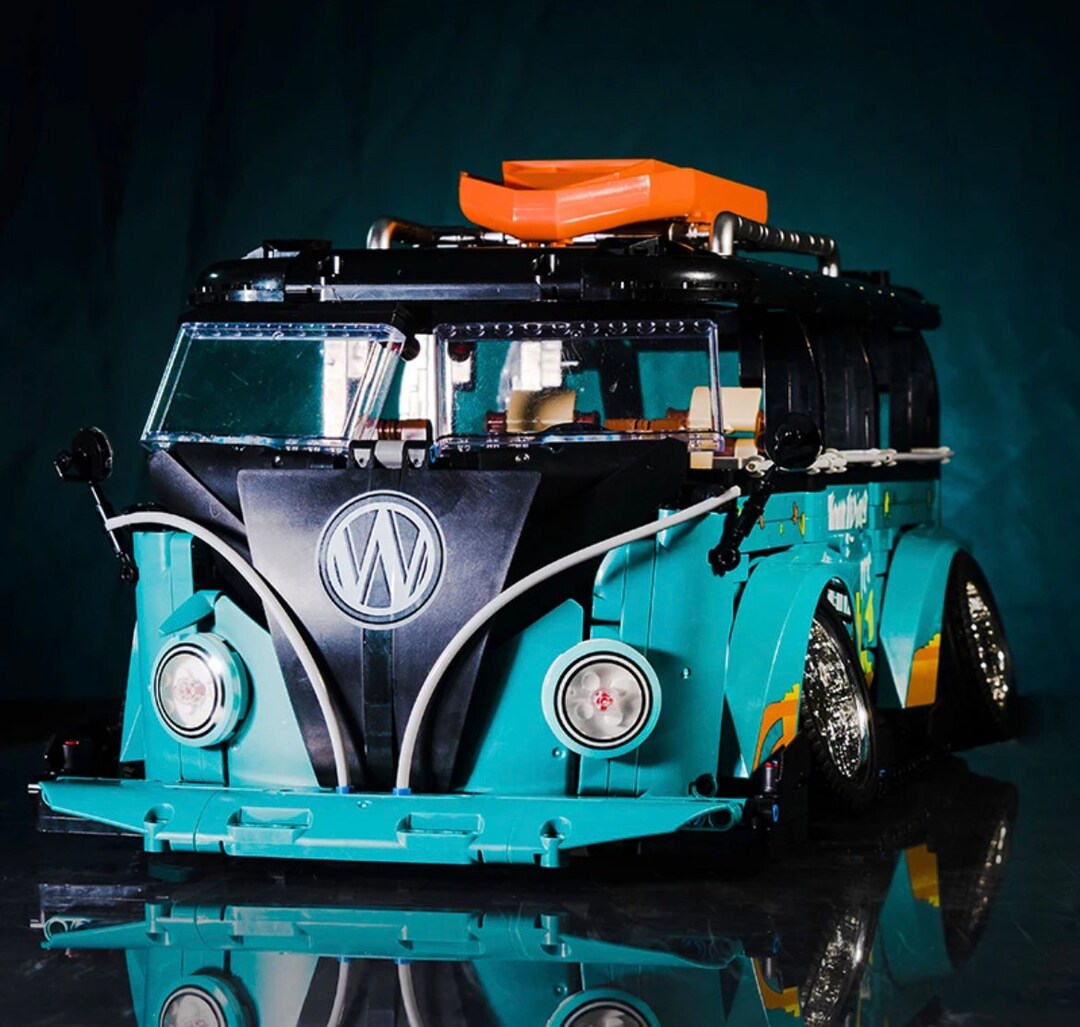 MOC Lego JDM Style Cambered Volkswagen Bus 2550PCS - Etsy