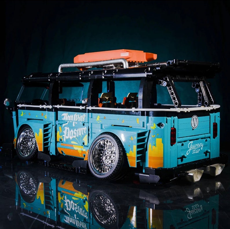 MOC Lego JDM Style Cambered Volkswagen Bus 2550PCS - Etsy
