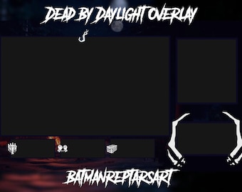 Dead by Daylight Animated Overlay | Stream Overlay | Screen | Twitch ...