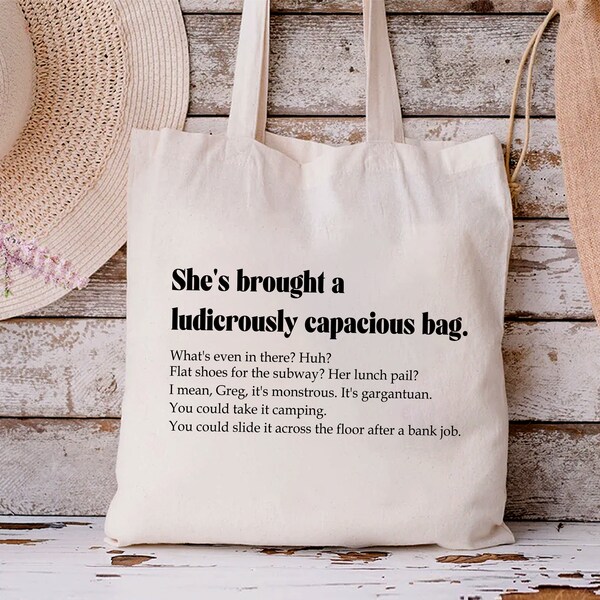 Quote Tote Bag - Etsy