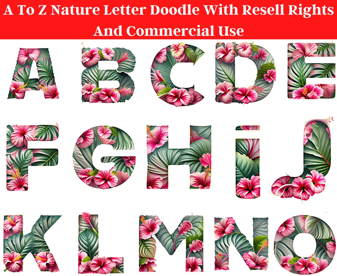 Halloween Doodle Alphabet and Clip Art PNG Bundle Sublimation - Etsy