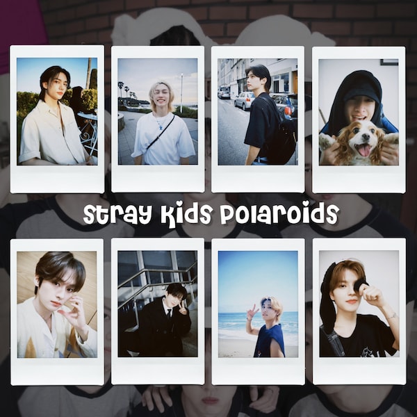 Stray Kids Polaroid - Etsy