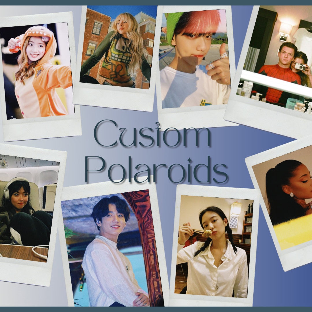 Custom Printed Polaroids Personal, Kpop, Movies, Etc - Etsy