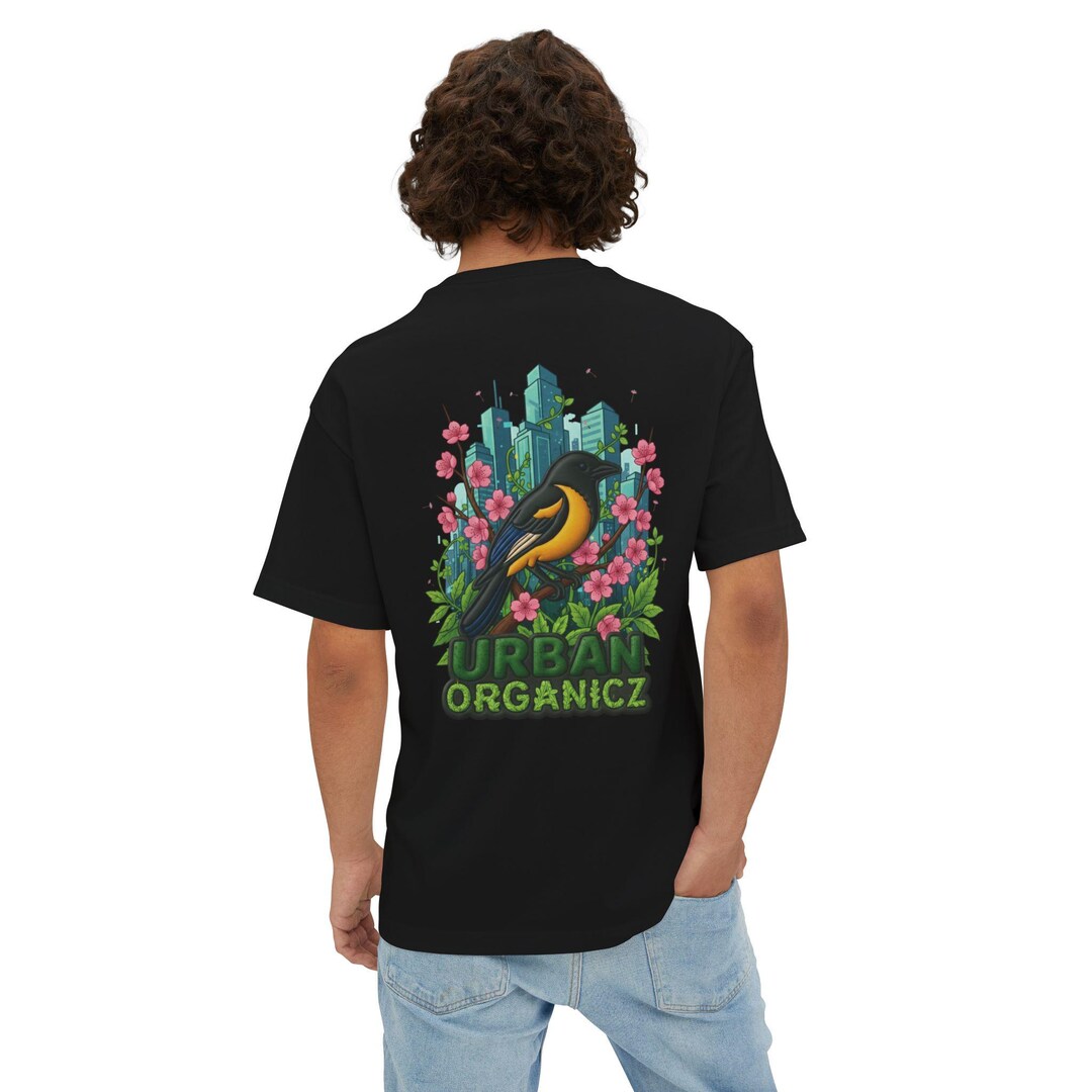 Bella+canvas - Urban Organicz City Classic Unisex Boxy Tee | Floral ...