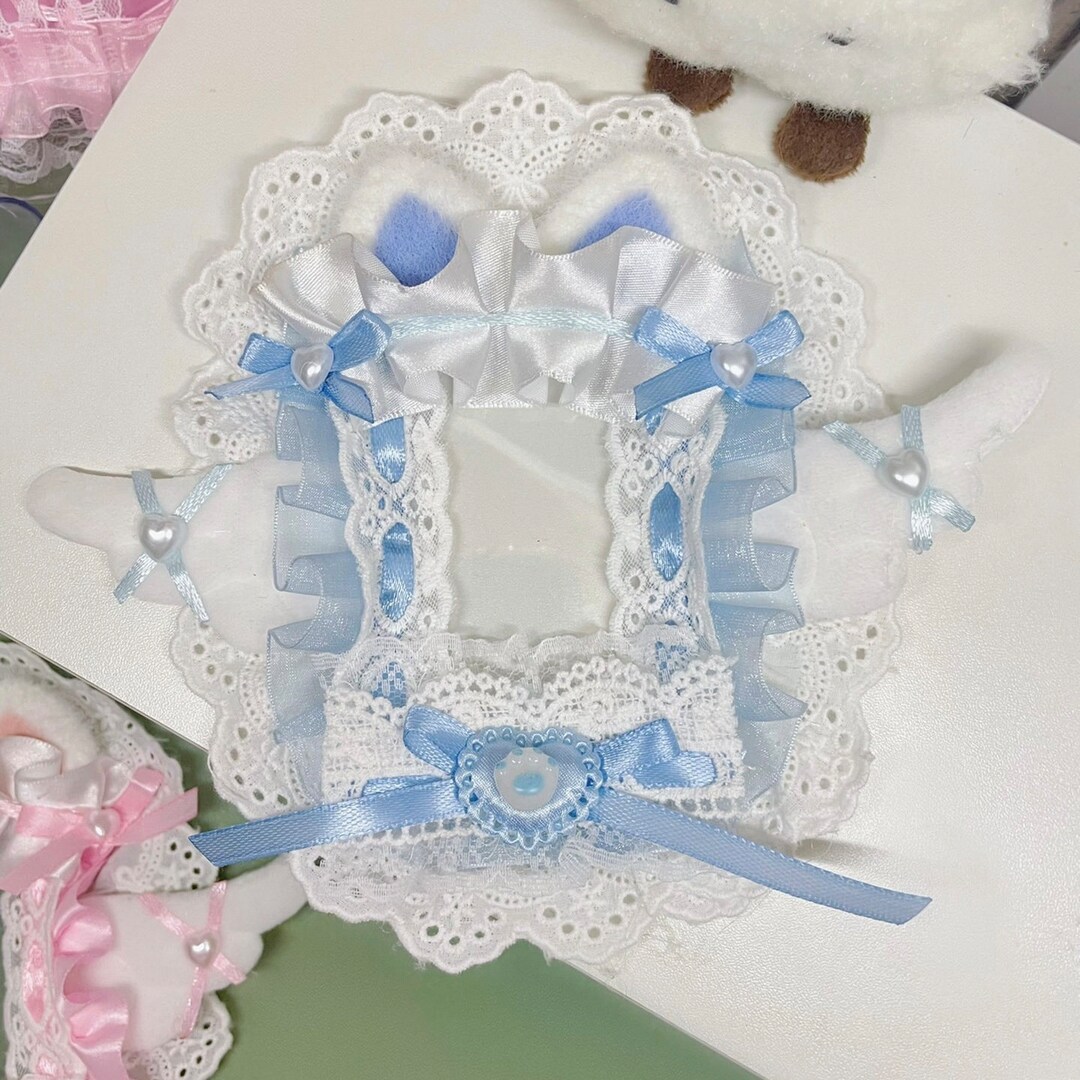 Custom Cute Paw Lace Toploader Deco, Anime & Kpop Photocard ...