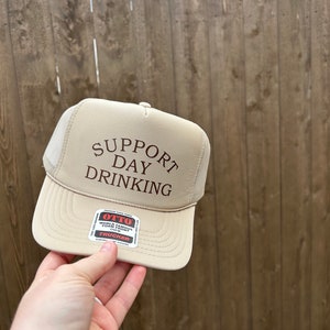 Support Day Drinking Hat - Etsy