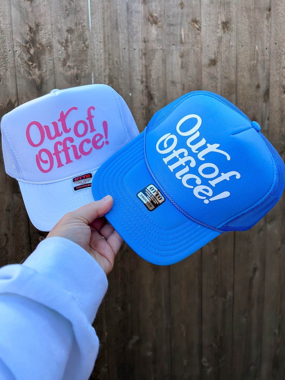 Out of Office Trucker Hat | Vacation Hat - Etsy