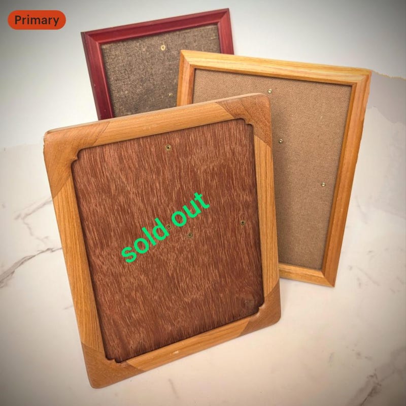 Teak Wood Frame - Etsy