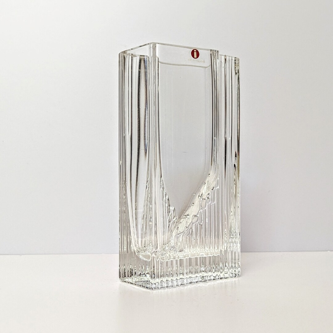 Nordic Crystal Vase Finnish Glass Designed by Tapio Wirkkala for ...